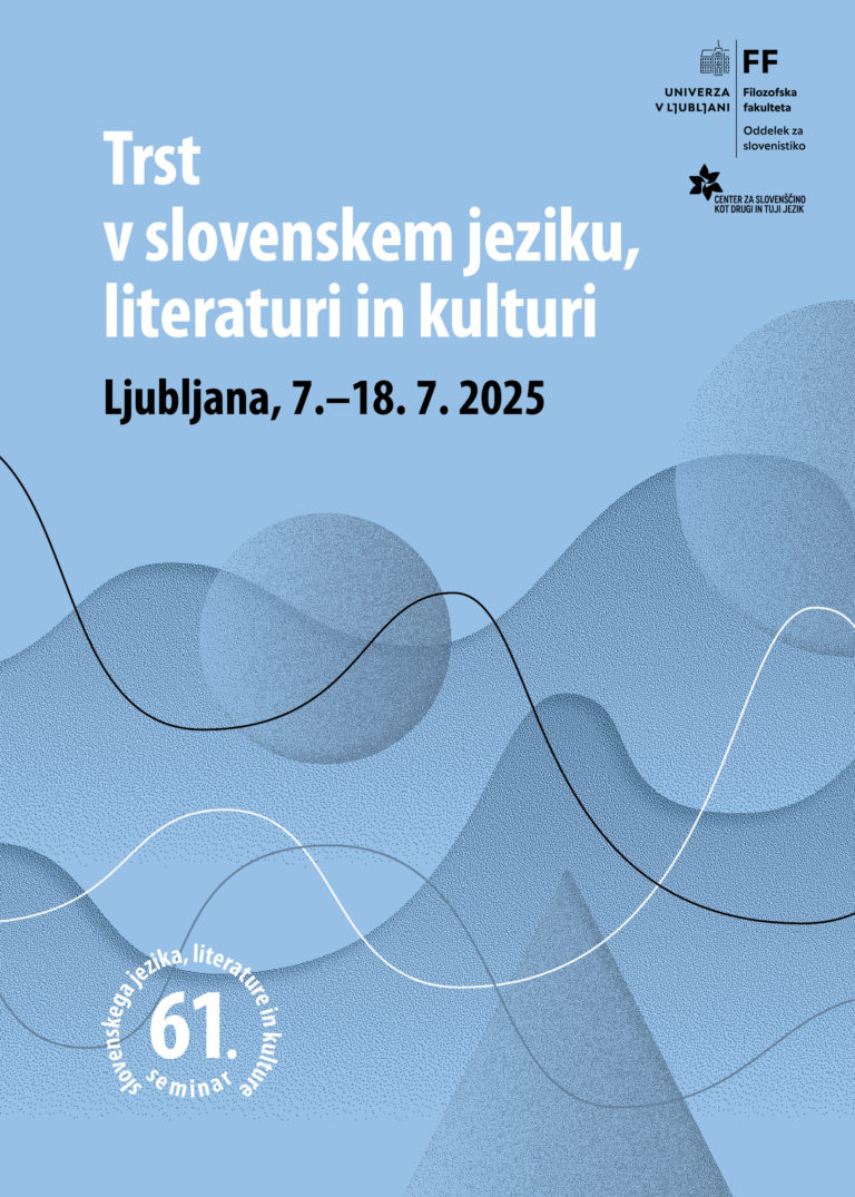 Štipendije za seminar slovenskega jezika, literature in kulture v ...